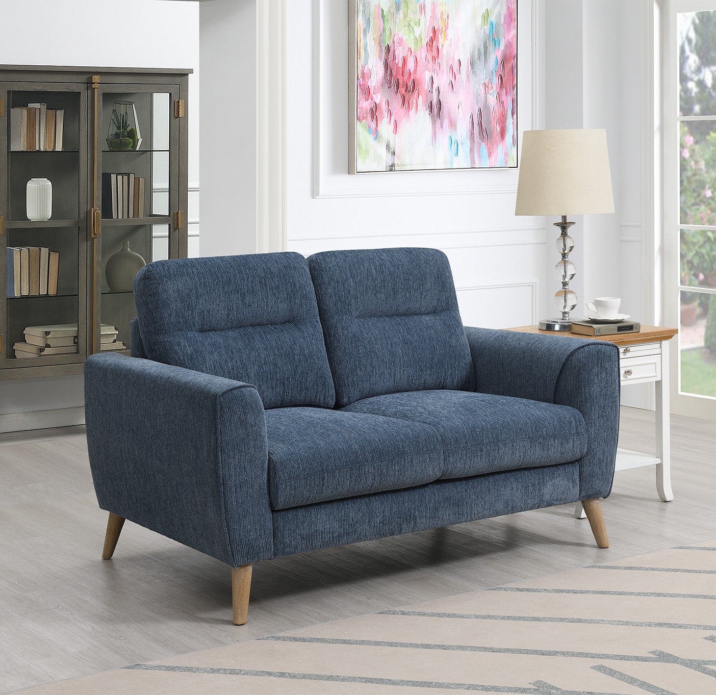Addison 2 Seater Sofa Blue | Quality Home Furniture | McVann Furniture