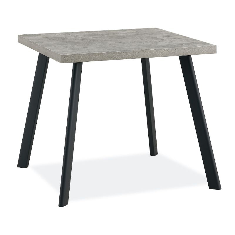 San Fran Grey Marble Square Dining Table 800 | Quality Home Furniture